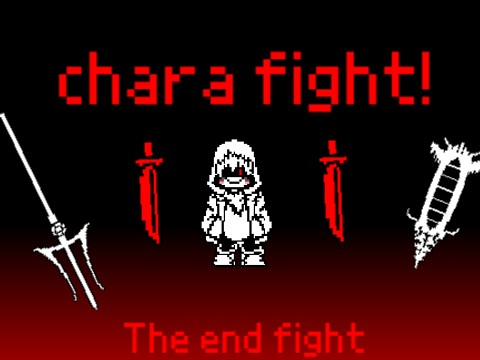 アンダーテールキャラ戦 Undertale chara fight
