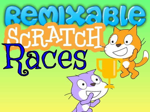 Remixable Scratch Cat Races - XY Scrolling