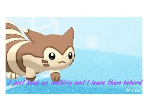 Furret Walk WITH LYRICS