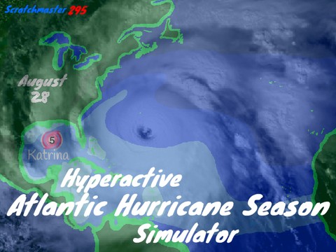 Hyperactive Atlantic Hurricane Season Simulator