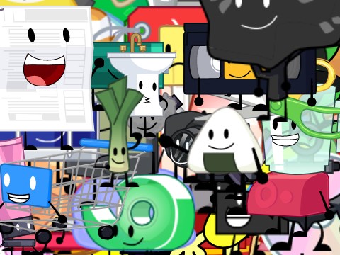All BFB/BFDI/TPOT Vector Sprites (extended)