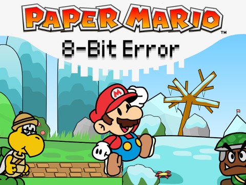 Paper Mario 8-Bit Error V1.2