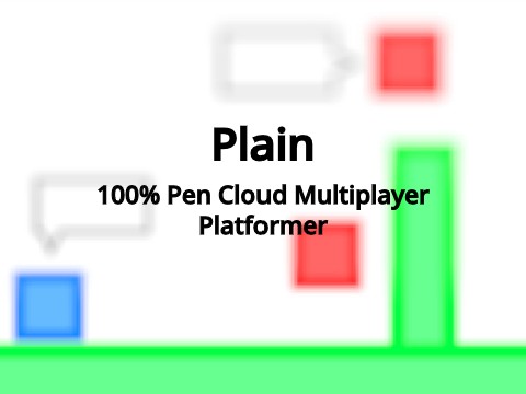 Plain || 100% Pen Cloud Multiplayer Platformer #All #Games
