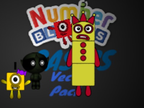 Numberblocks Basics Vector Pack