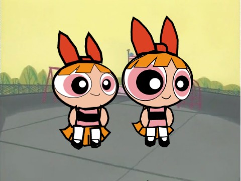 The Powerpuff Girls" All Chalked Up blossom sprite