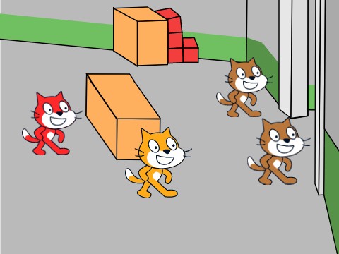 Scratch Cat Distracts You V2