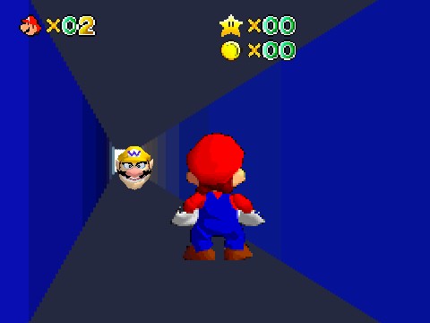 Run from Wario Apparition!