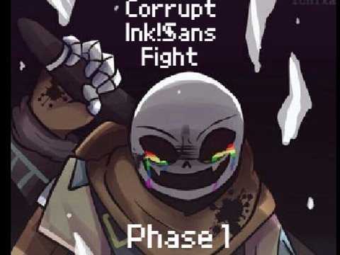 Corrupted Ink Sans Fight