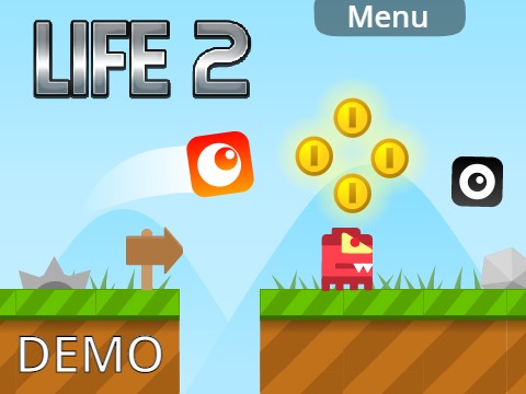 [DEMO] Life 2 || Multiplayer Platformer #games #all #art #music