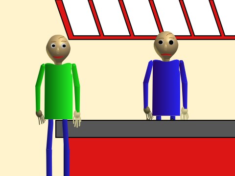 meanwhile with the baldi's 1