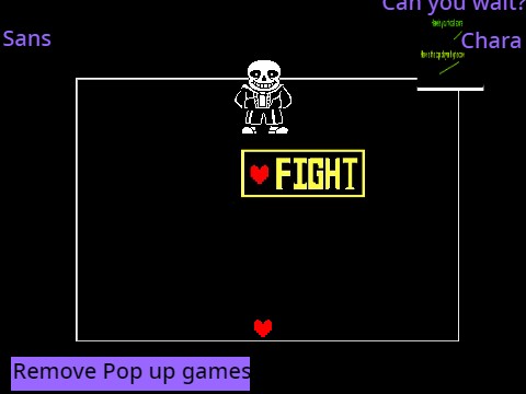 Undertale _ 2 Player Badtime sans Vs Frisk (2)