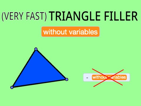 Very Fast Triangle Filler v.1 (Without Variables)