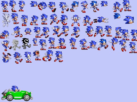 Shinbs Modgen Sonic Sprites