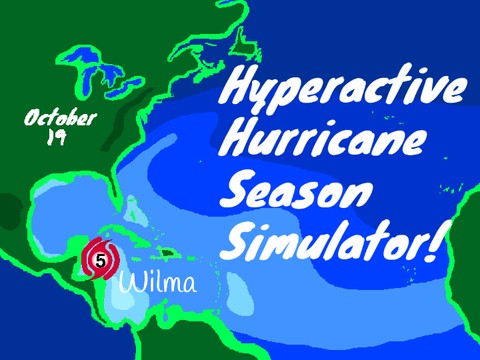 Hyperactive Atlantic Hurricane Season Simulator for lagging computers