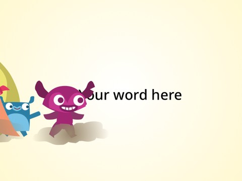 (Reupload) Endless monsters scramble the word you give