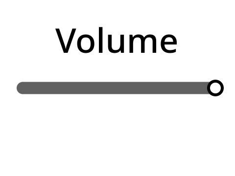 Volume Slider
