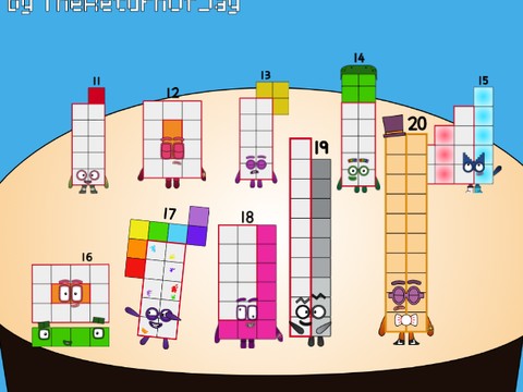 Numberblocks Band 11-20