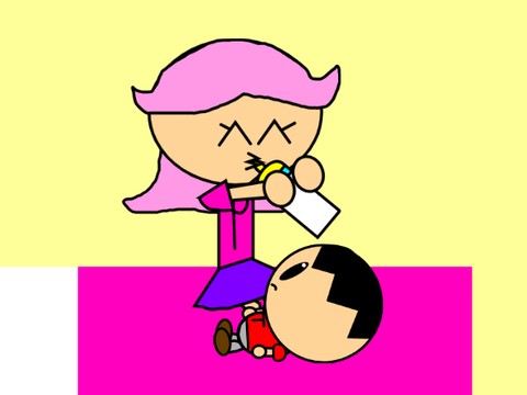 Polly drank ALL OF IT