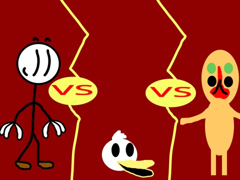Henry stickmin vs disimbodied vs scp 173
