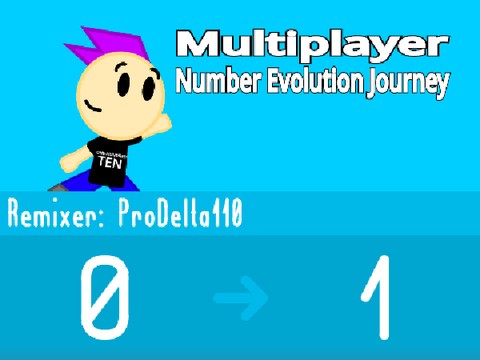 Multiplayer Number Evolution Journey [ 0 --> 1 ]