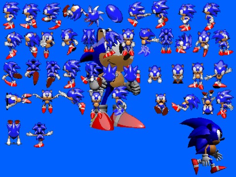 Sonic X-treme Sprites