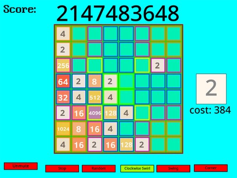 2147483648 - Endless 2048 Game Style