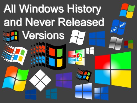 All Windows History and Never Released Versions
