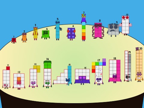 Numberblocks Band 1-20 (OFFICIAL)