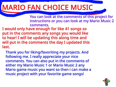 Fan Choice Mario Music!!!!!