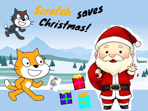 Scratch short: Scratch saves Christmas