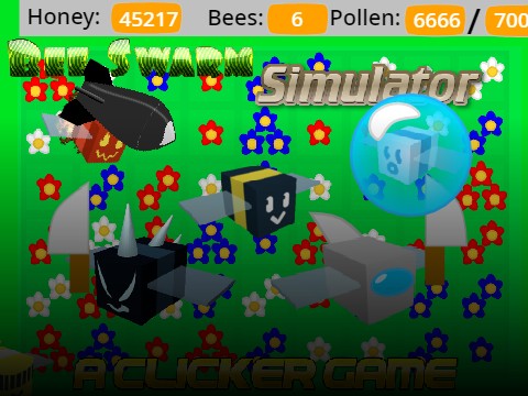 Bee Swarm Simulator Game 2 (A Mobile friendly Clicker game) #games
