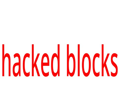 hacked blocks