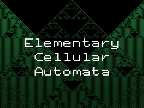 Elementary Cellular Automata