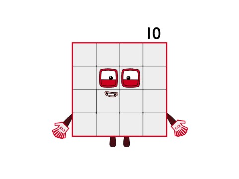 Hexadecimal/Tessimal (Base-16) Numberblocks