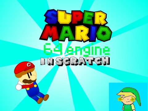 Super Mario 64 engine in Scratch V.1.0