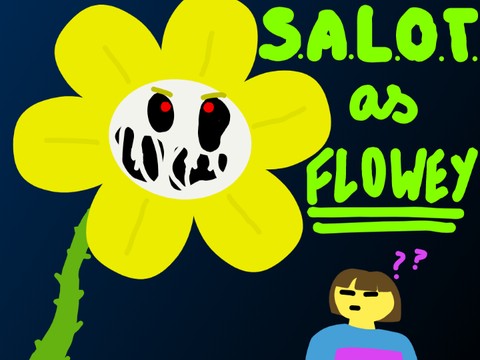 saying a lot of things as flowey complete MAP
