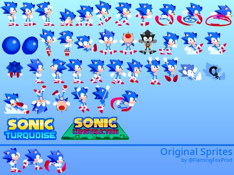 Complete Sonic Sprite Pack for ST/SC
