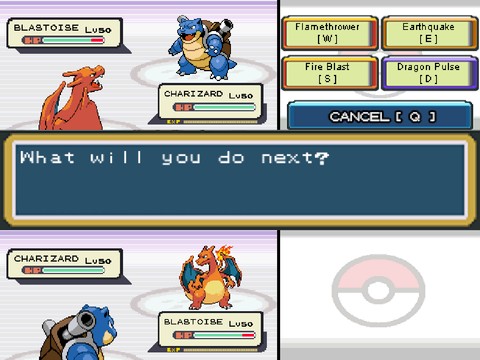 Pokemon Scratch, Two Player Battle