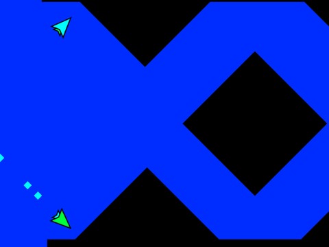 Geometry Dash Dual Wave