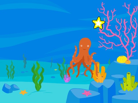 Octopus getting the star