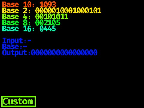 Simpler Arbitrary Base Converter