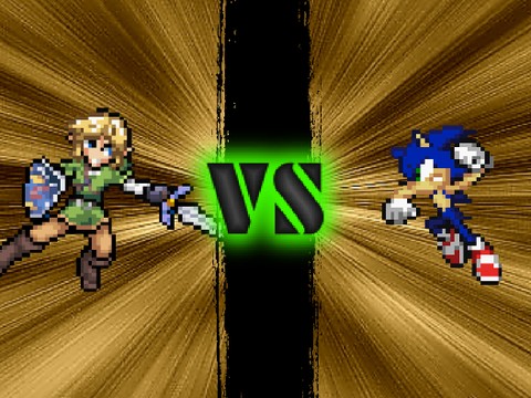 Sonic vs Link