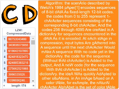 LZW Text Compression