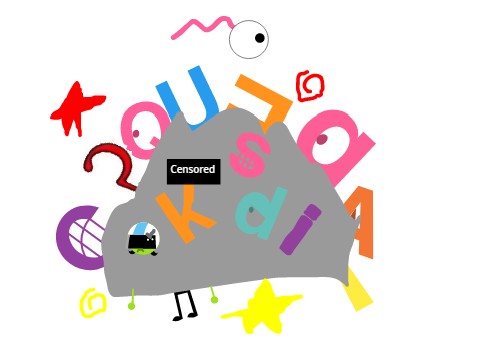 TVOKids Logo bloopers crazies - Cake and fight