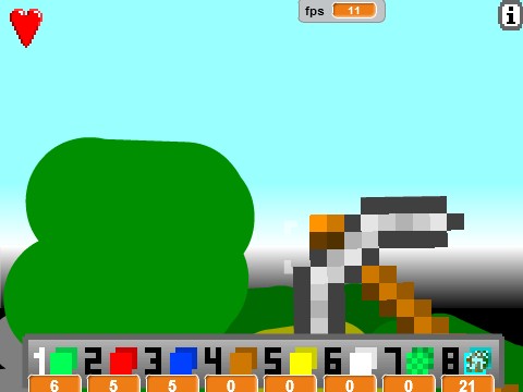 Minecraft 3D on phosphorus!