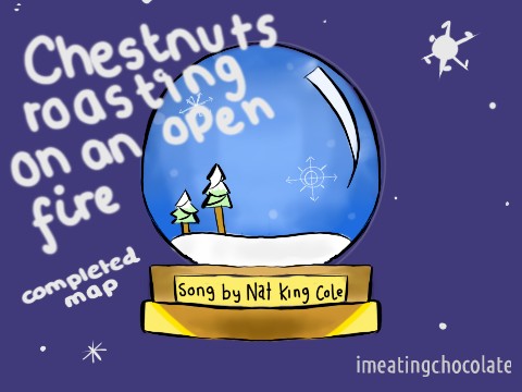 complete chestnuts on an open fire map!