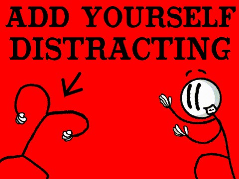 Add Yourself Doing The Distraction Dance