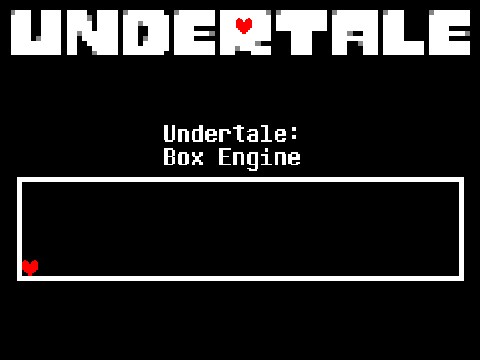 [Undertale] - Box Engine