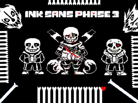 Ink Sans Phase 3 Fight.