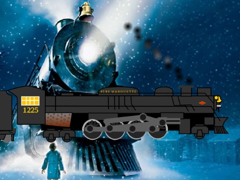 Polar Express/Pere Marquette 1225(side)